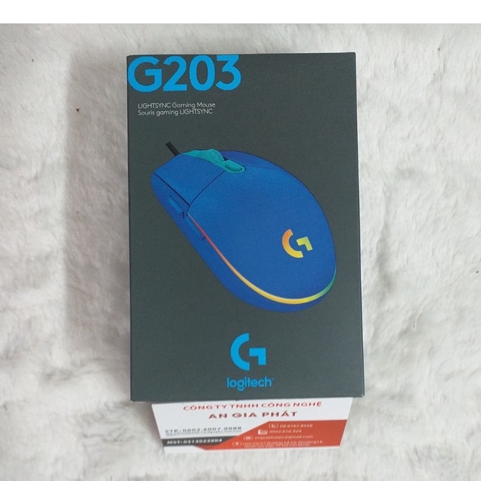 CHUỘT LOGITECH G203 XANH NEW FULLBOX | Shopee Việt Nam