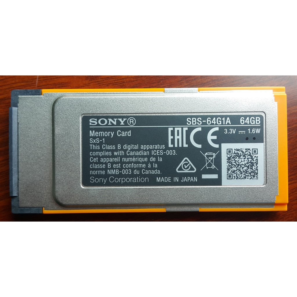 Thẻ nhớ máy quay chuyên dụng SONY SBS-64G1A 64GB (01 thẻ) | Shopee Việt Nam