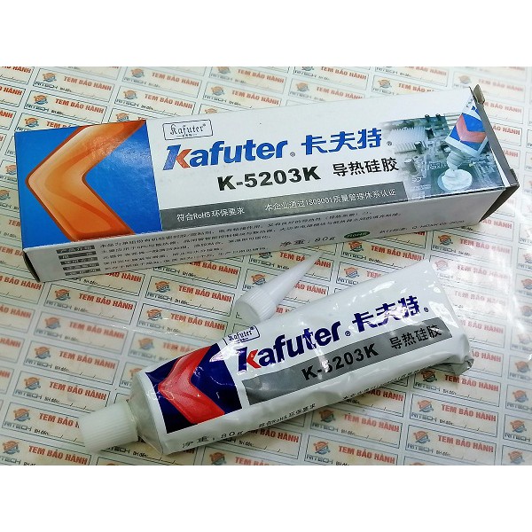 Keo tản nhiệt silicon dán dính CPU-IC Kafuter K-5203k 80g | Shopee Việt Nam