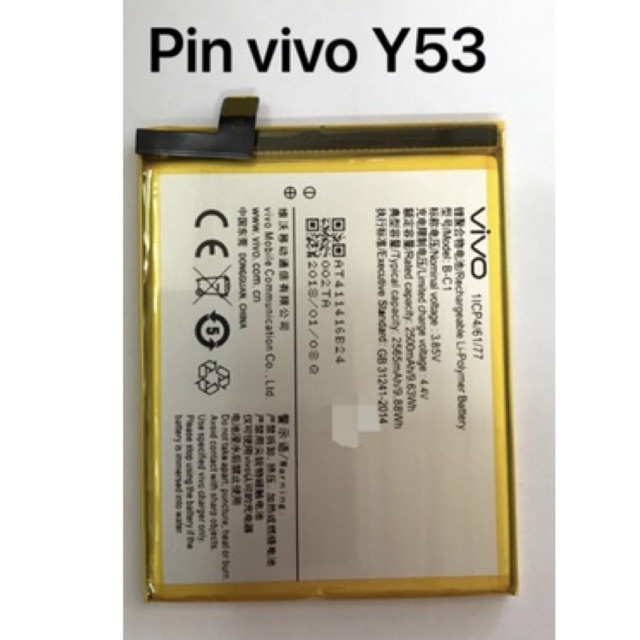 pin vivo Y53 modem B-C1 dung lượng 2700mAh | Shopee Việt Nam