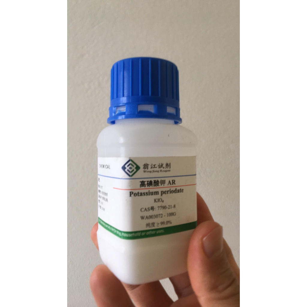 hóa chất Potassium periodate CAS Number 7790-21-8 KIO4 lọ 100g | Shopee ...