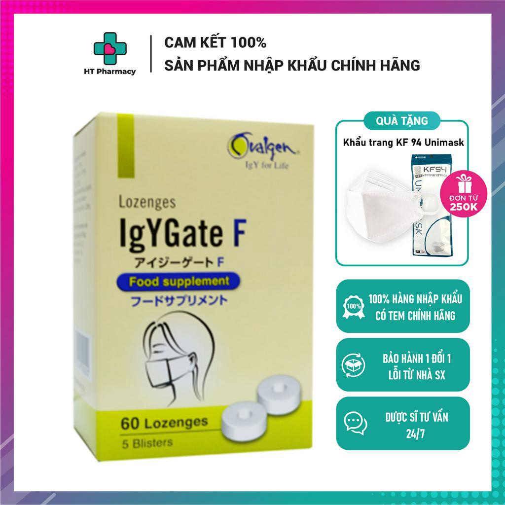 Viên ngậm IgYGate F - Hỗ trợ phòng ngừa cúm | Shopee Việt Nam