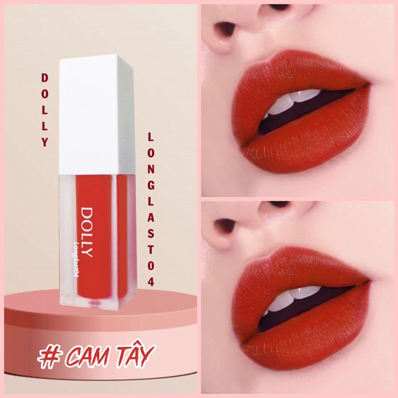 Cam Tây.(Son DOLLY LONNGLAST04) | Shopee Việt Nam