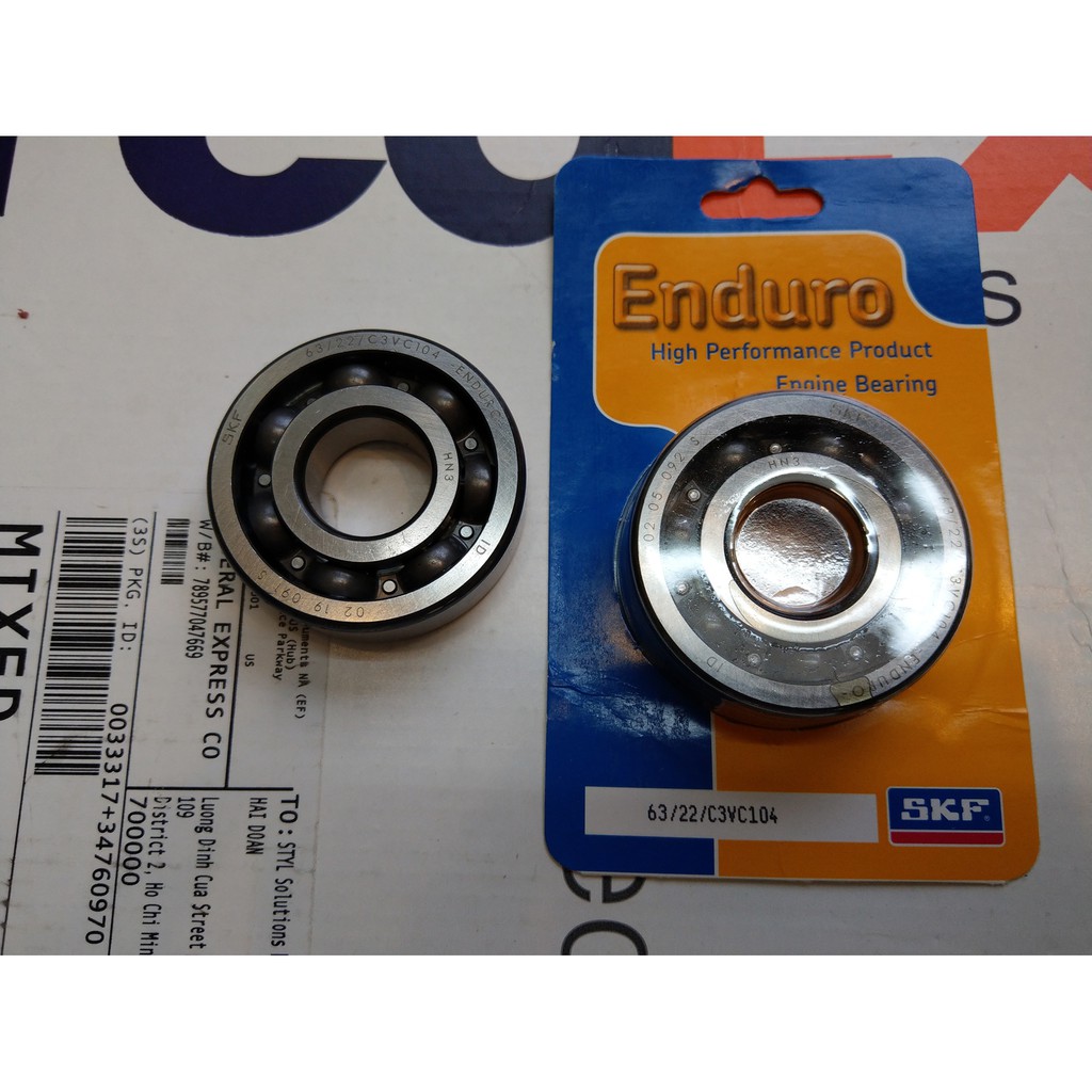 Bạc đạn dên SKF Enduro dành cho Honda Future 125, MSX 125, Monkey 125 ...