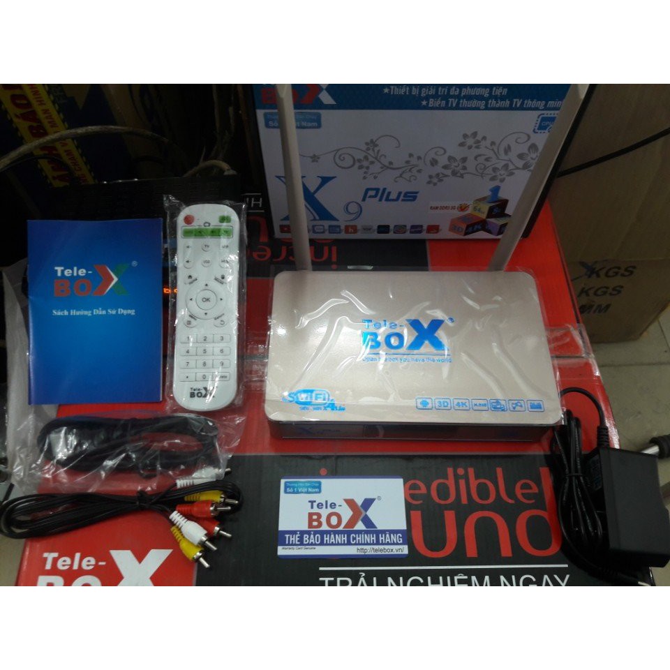 Đầu Android tv box TeleBox X9 plus RAM 2GB | Shopee Việt Nam
