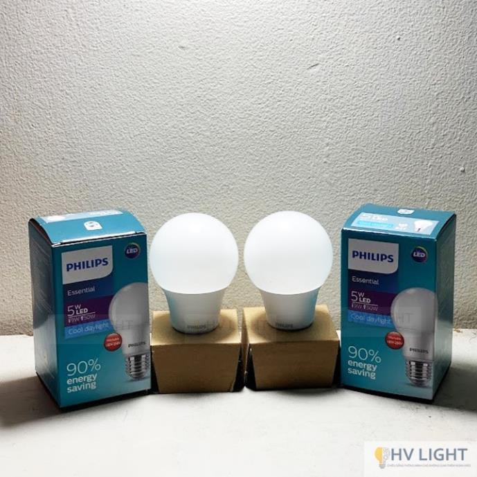 Bóng đèn PHILIPS ESSENTIAL LED BULB E27 A60 - HÀNG CHÍNH HÃNG ( Tiết kiệm điện , chất lượng sáng ...