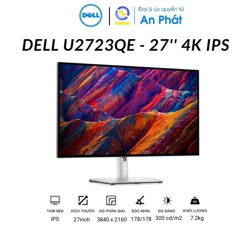 Màn hình Dell Ultrasharp U2724DE 27 inch 2K IPS - 120hz / U2723QE 4K ...