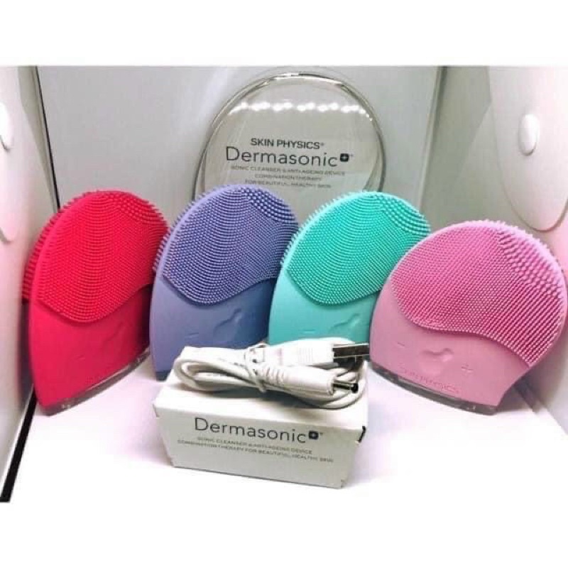 Máy rửa mặt Úc Skin Physics Dermasonic | Shopee Việt Nam