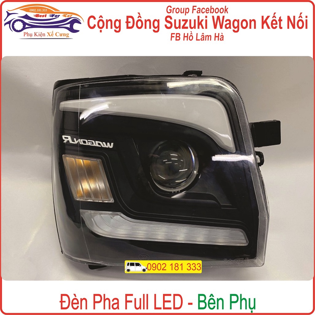 Đèn Pha Full Bi LED Suzuki Wagon R+ | Shopee Việt Nam