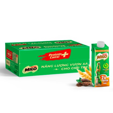 THÙNG 24 HỘP SỮA LÚA MẠCH NESTLE MILO NẮP VẶN 210ML (24 x 210ML) | Shopee Việt Nam