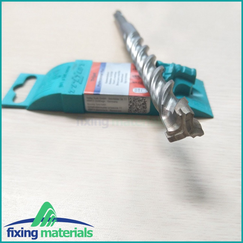 Mũi khoan bê tông 3 ngạnh hình cung HELLER TRIJET chuôi gài SDS Plus (SX tại Đức, ĐK mũi từ 5mm ...
