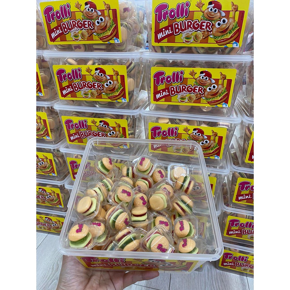 KẸO DẺO TROLI MINI BURGER | Shopee Việt Nam
