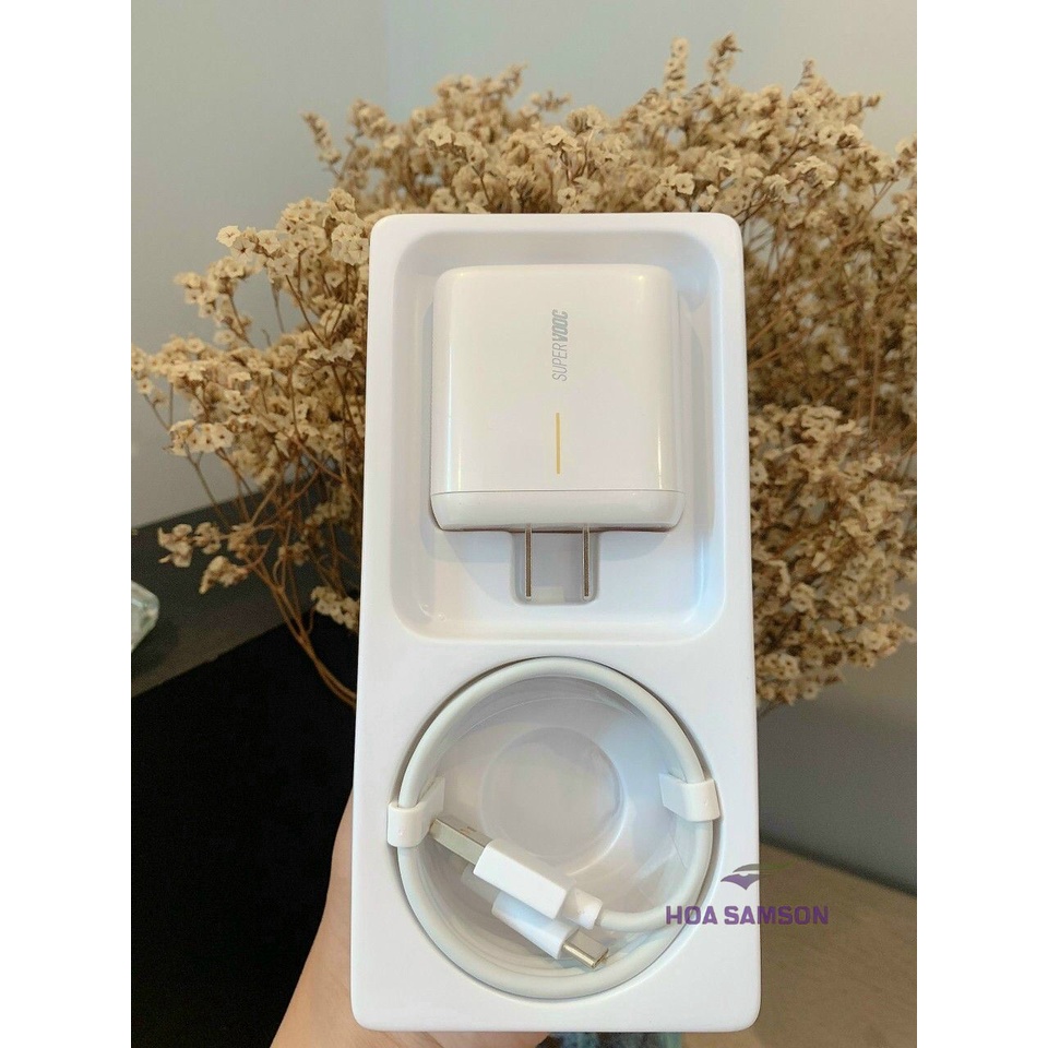 Bộ sạc nhanh Oppo Super Vooc 65W 6A zin new full box chân TypeC ...