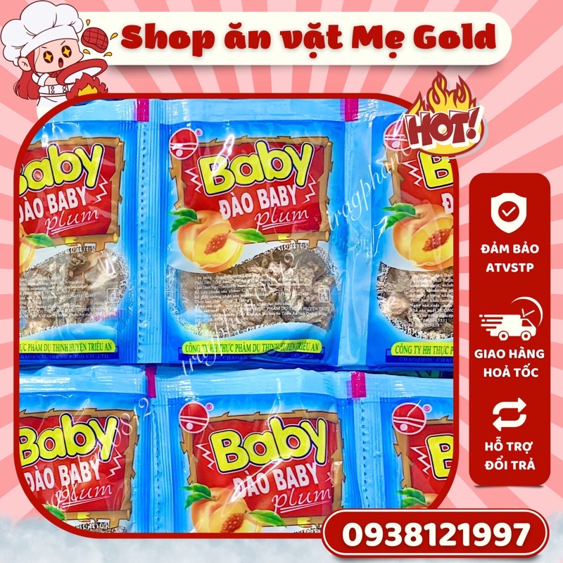 Ô mai đào baby tuổi thơ | Shopee Việt Nam