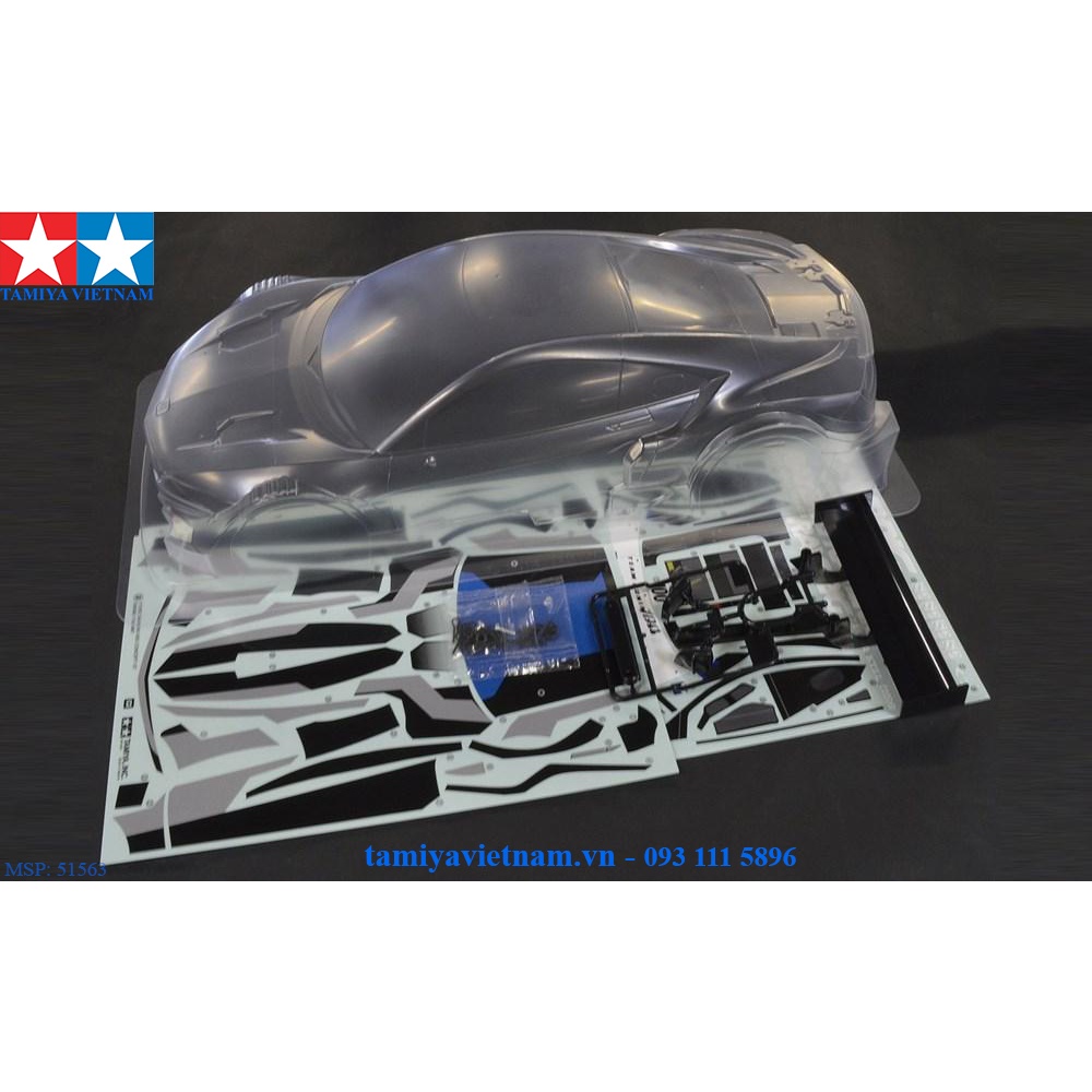 [TAMIYA] 51563 Body xe ô tô điều khiển từ xa 1/10 SCALE R/C RAYBRIG NSX ...