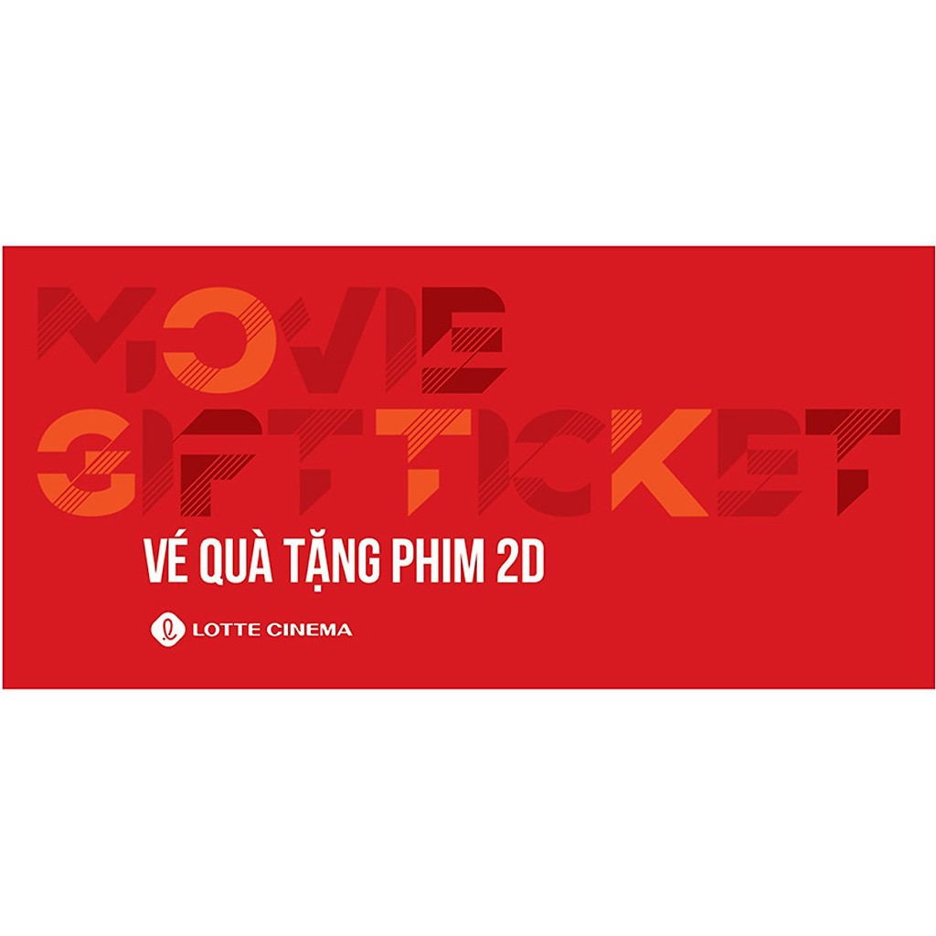 Toàn quốc - [E-voucher] Vé xem phim Lotte Cinema - Movie Gift Fullweek ...