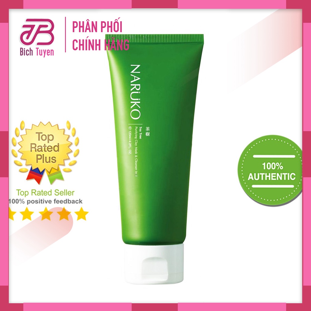 Sữa Rửa Mặt Naruko Tea Tree Purifying Clay Mask & Cleanser In 1 120g BT ...