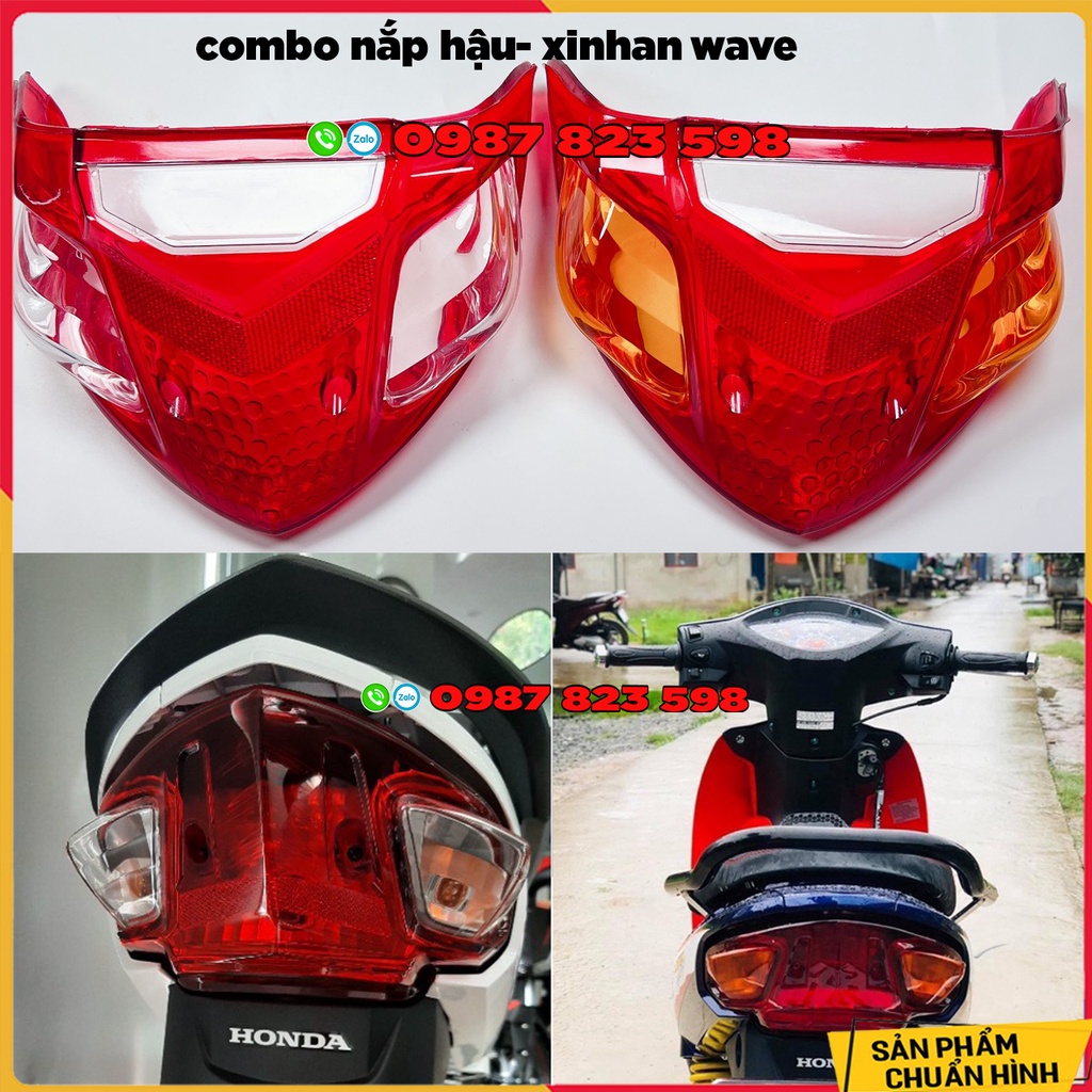 Combo Nắp Đèn Hậu (stop) Wave a 2006 - 2016 , Wave S 100 , Rs 100 ...