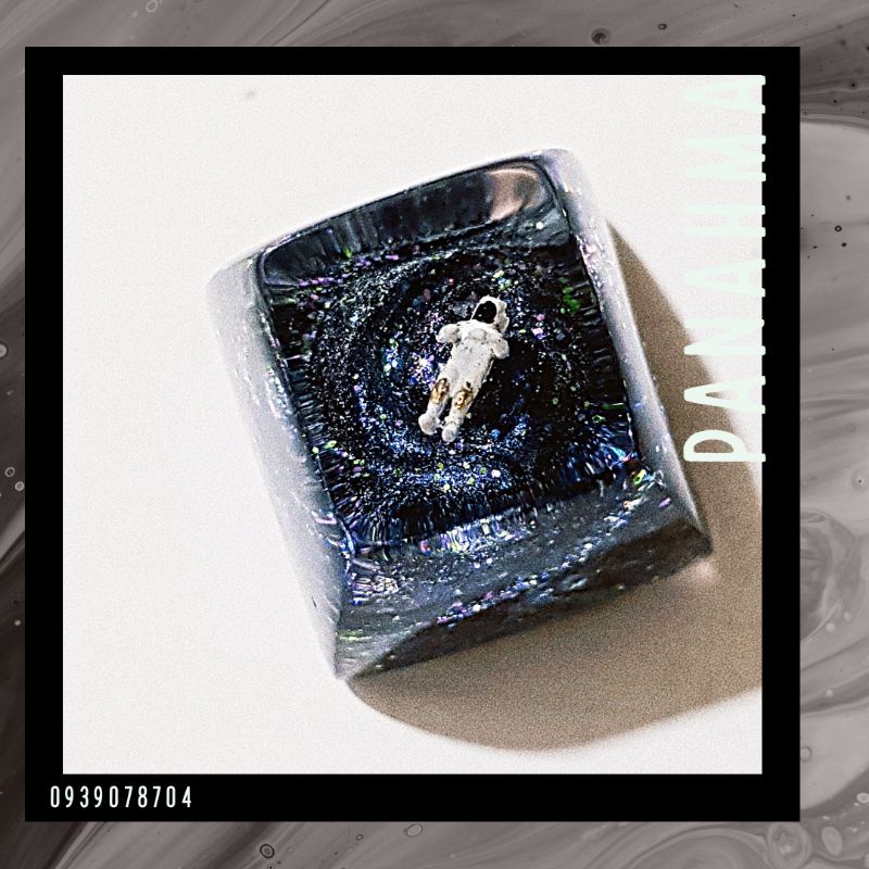 Keycap SA r1 profile 1u Astronaut and Milkyway/ Nút bàn phím cơ nút SA ...