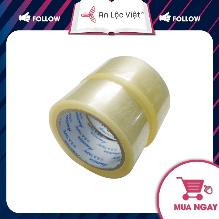 Băng keo trong 5cm - 80yds và 100yds | Shopee Việt Nam