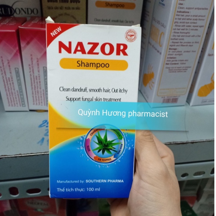 Dầu gội NAZOR Shampoo chai 100ml | Shopee Việt Nam