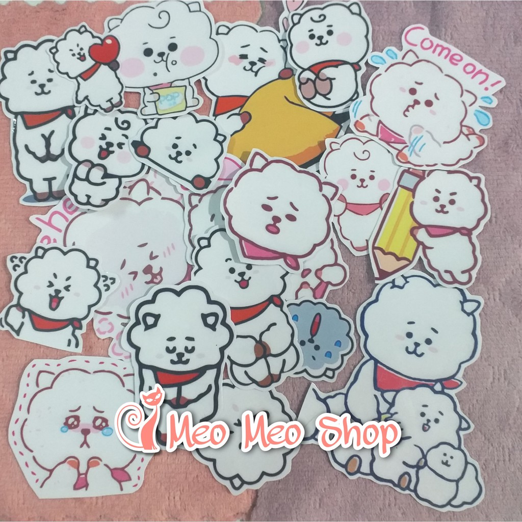 Sticker BT21 (RJ) | Shopee Việt Nam