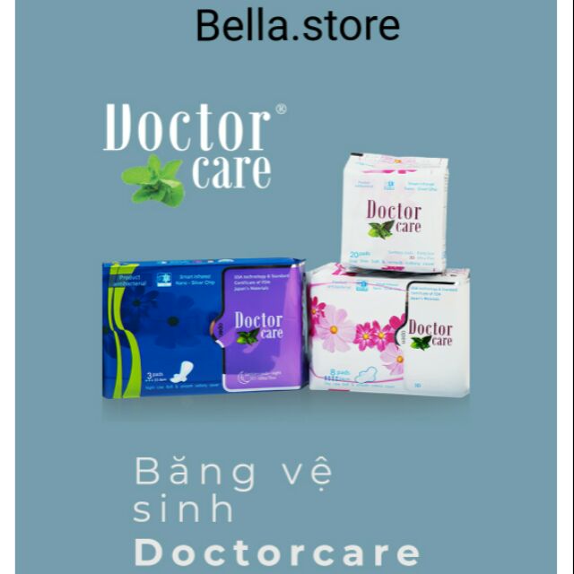 Băng vệ sinh thảo dược Doctor Care ngày/đêm/hàng ngày (có che tên sản ...