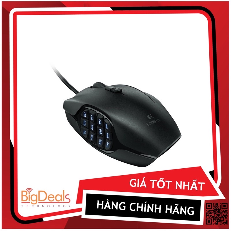 Chuột gaming Logitech G600 MMO Gaming Mouse by BigdealsVN | Shopee Việt Nam