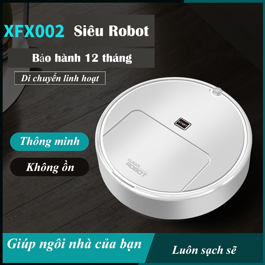 Robot lau nhà thông minh không dây, tự động lau sàn và hút bụi tiện lợi ...