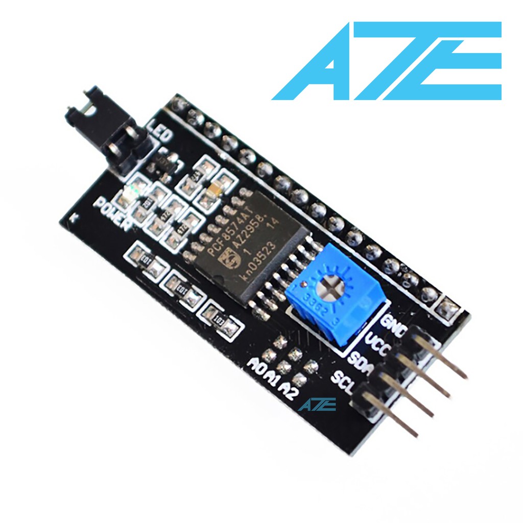 Mạch chuyển đổi IIC I2C dành cho 1602 2004 LCD - 6F13 | Shopee Việt Nam