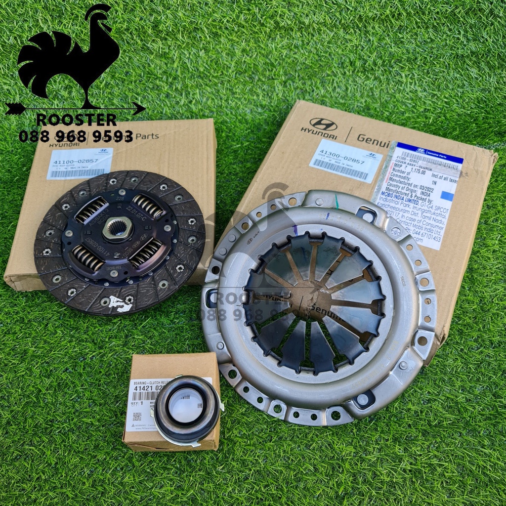 Bộ li hợp (máy 1.2) xe Morning, I10. Lá côn (đĩa côn), Bàn ép, Bi tê ...