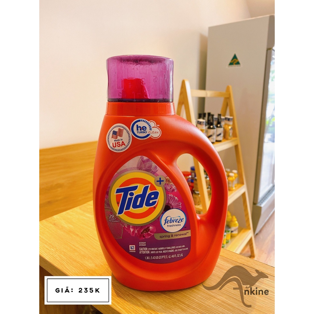 TIDE Nước Giặt Tide+ 1.36L | Shopee Việt Nam