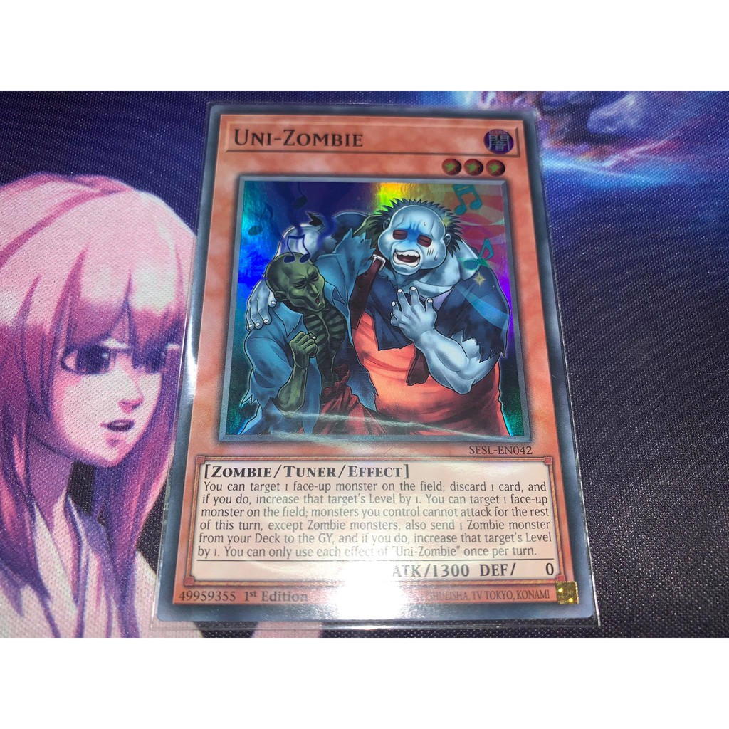 Thẻ Bài Yugioh Uni-Zombie Chính Hãng | Shopee Việt Nam