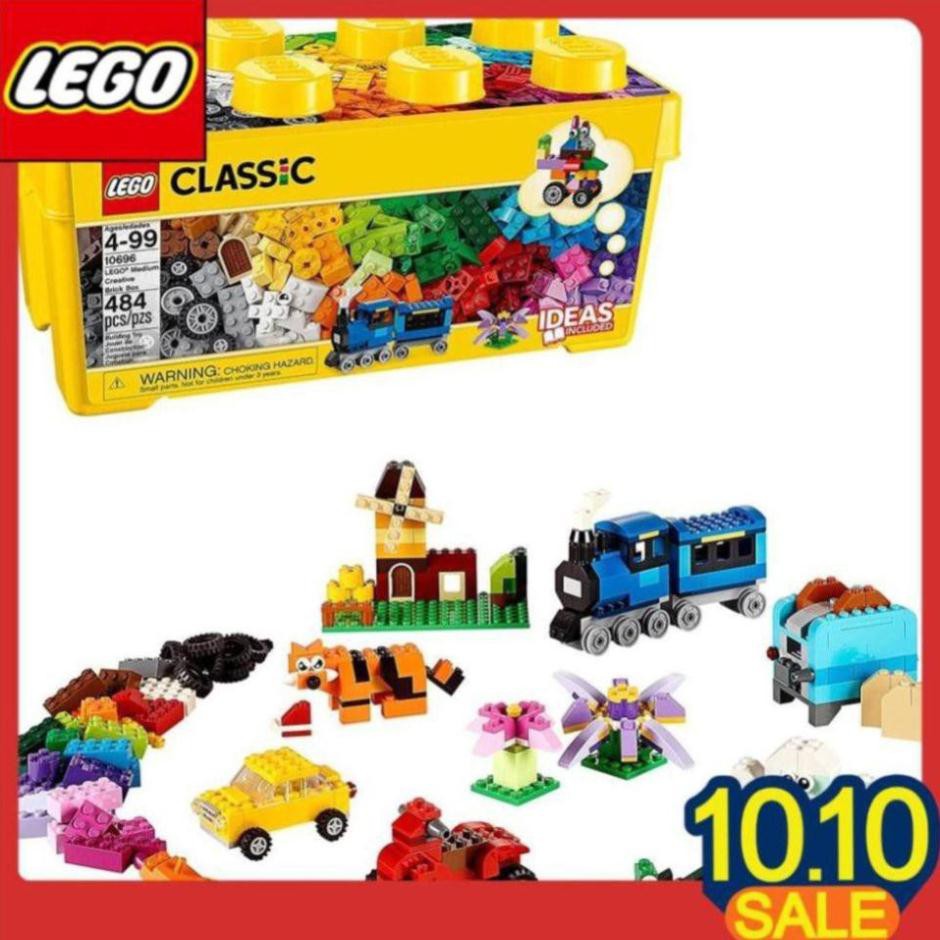 Đồ chơi LEGO CLASSIC Thùng Gạch Trung Classic Sáng Tạo 10696 | Shopee ...