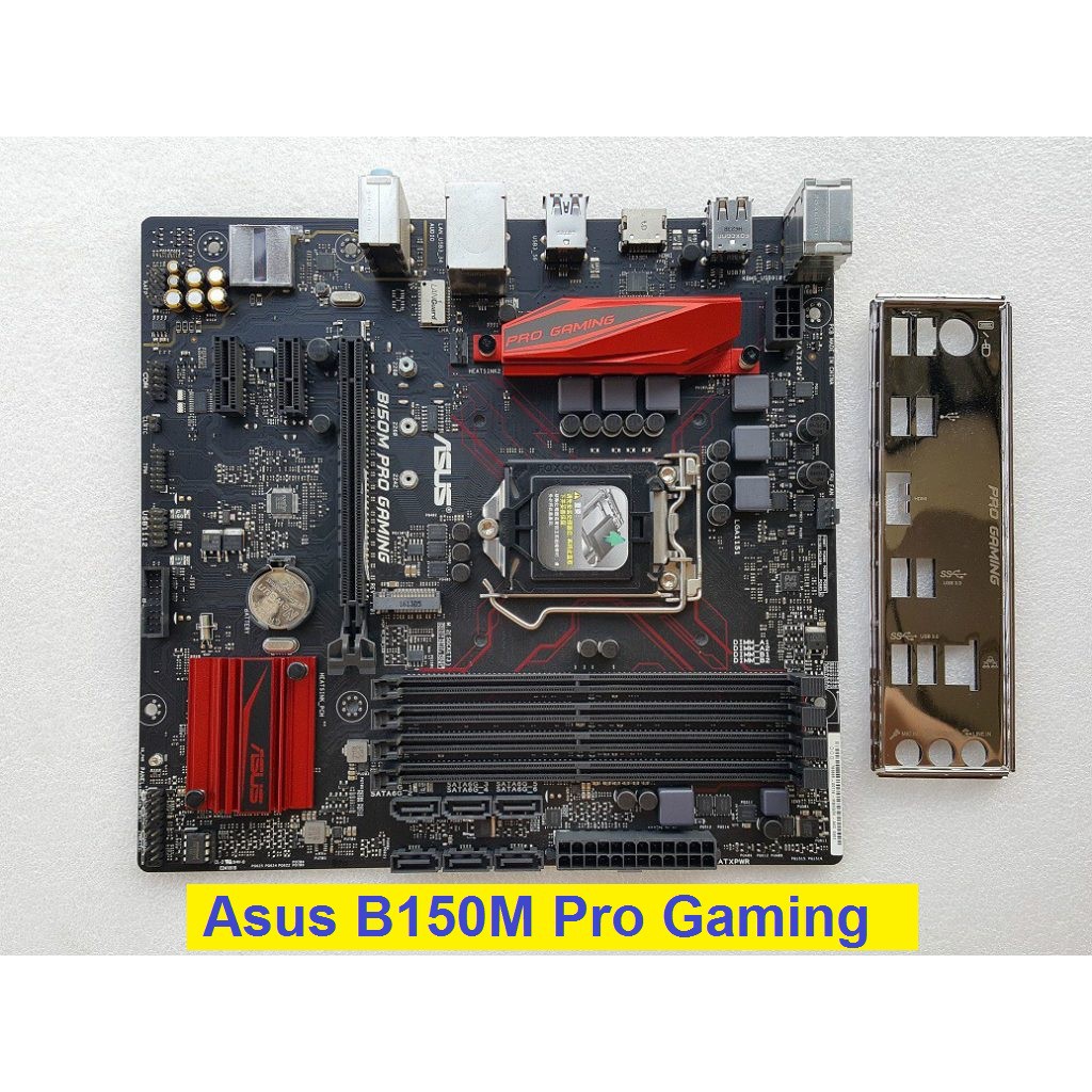 Bo mạch Asus B150M PRO GAMING qua sử dụng, main Asus B150 ngon lành ...