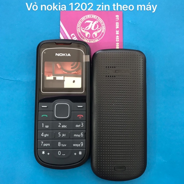 Vỏ nokia 1202 zin loại 1 full bộ - mới 100% | Shopee Việt Nam