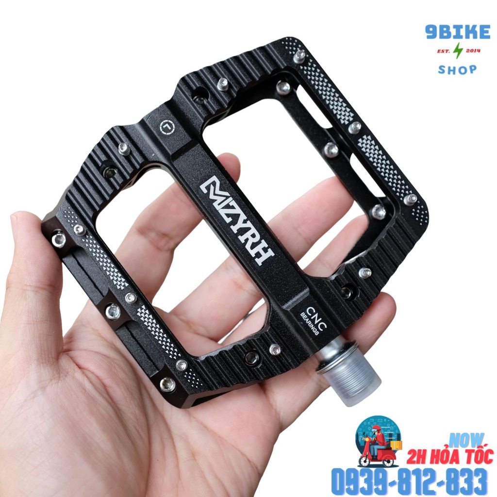 Pedal bàn đạp xe đạp thể thao leo núi touring nhôm cnc 3 bạc đạn MZYRH - MZ327 | Shopee Việt Nam