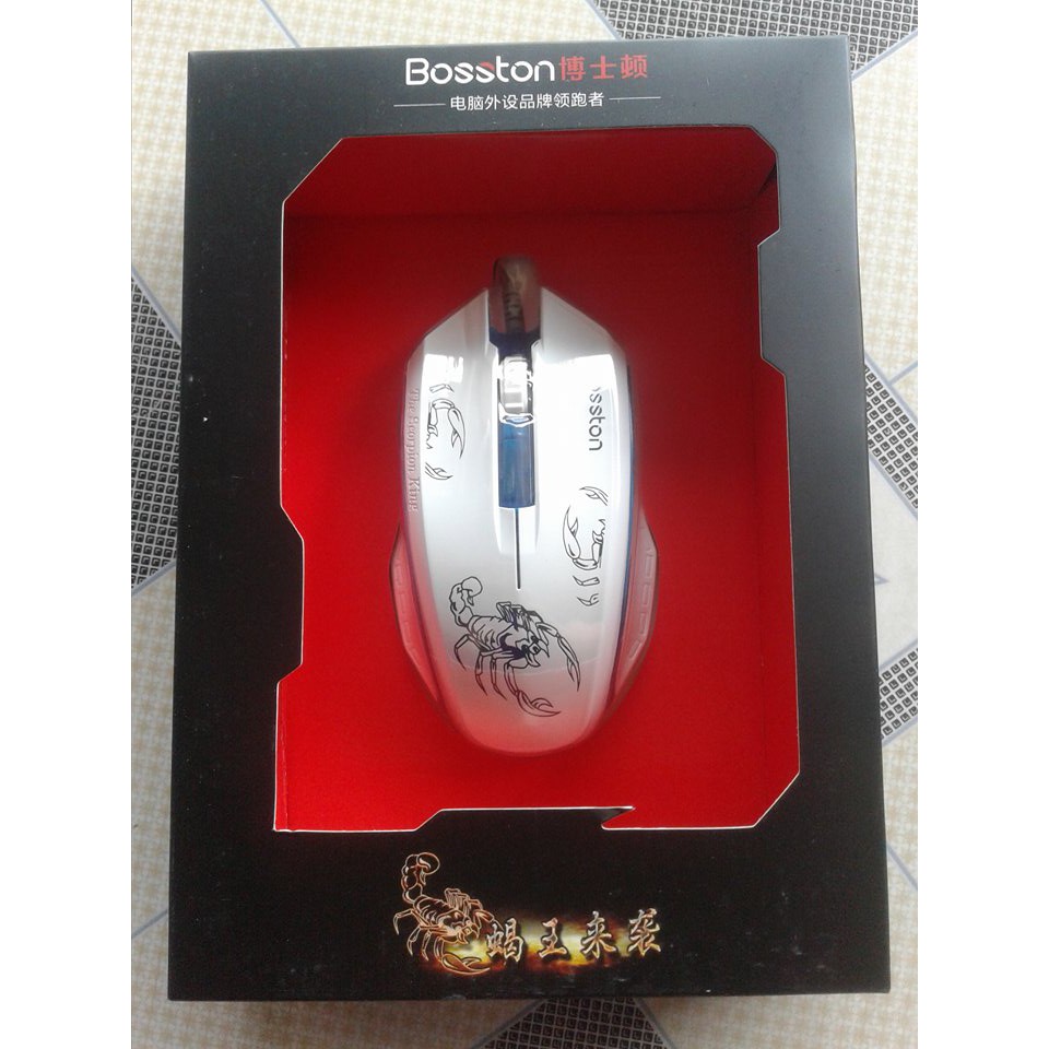 Mouse Bosston X7 có led | Shopee Việt Nam