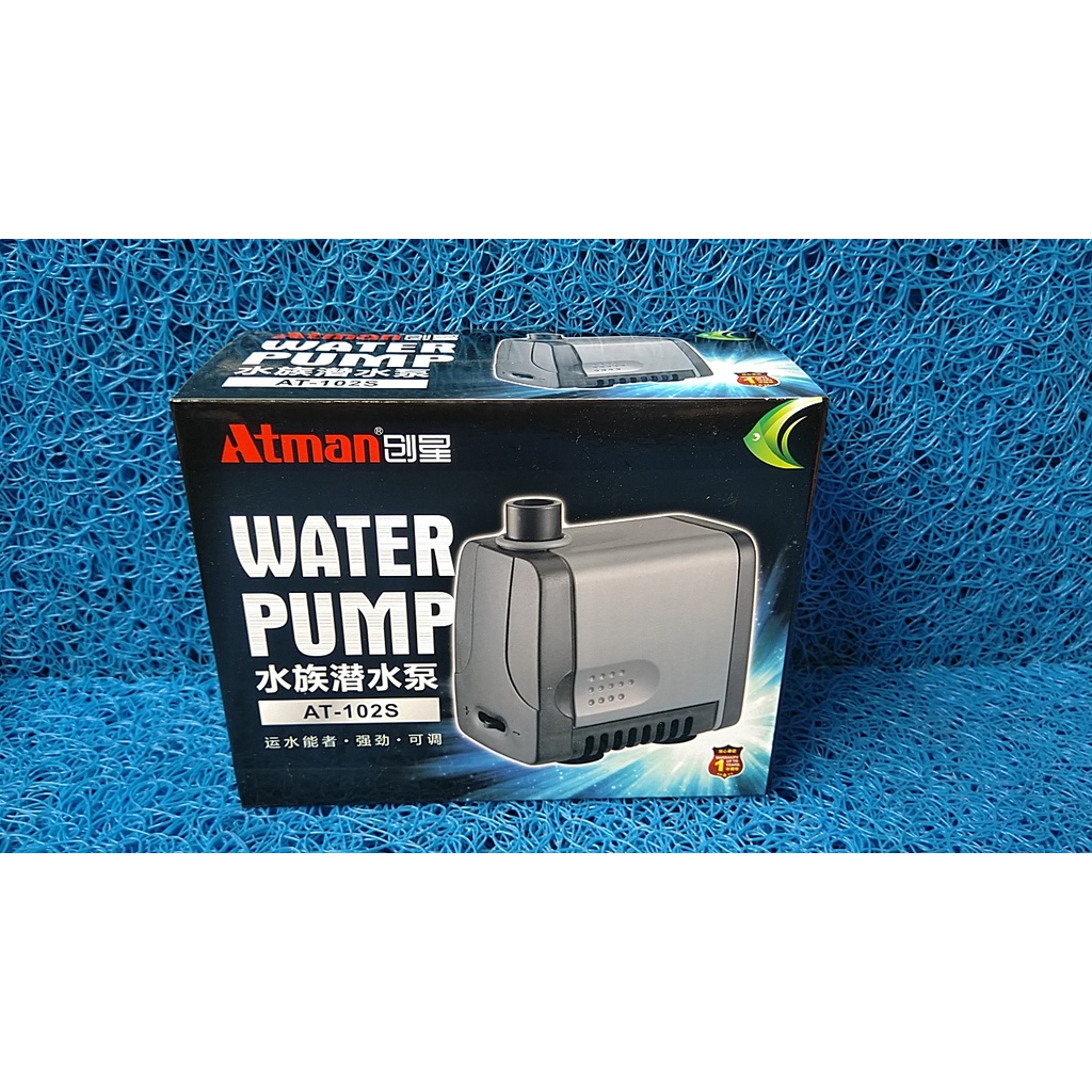 Máy bơm tiết kiệm điện Atman từ 350-3000L/hr dùng cho hồ cá cảnh. (AT-101/102/103/104/105S ...