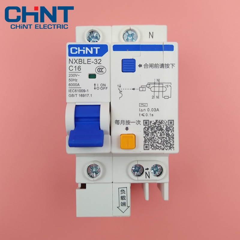 Aptomat chống giật CHINT ELCB cầu dao chống rò điện CB NXBLE-32 NXBLE ...