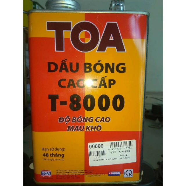 TOA dầu bóng cao cấp T 8000 | Shopee Việt Nam