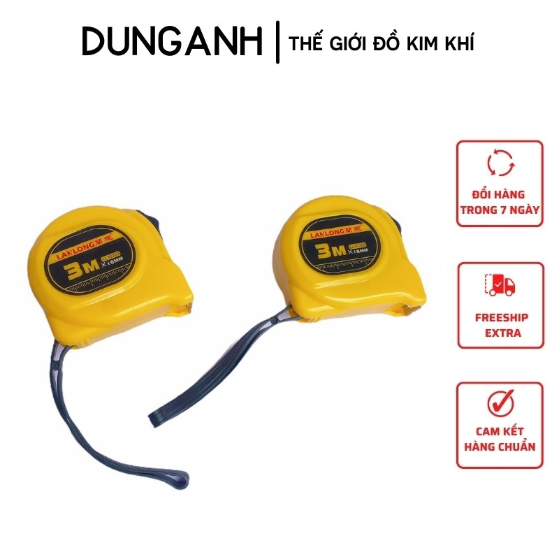Thước cuộn thép 3M Lanlong thước cuộn 3M siêu bền - Kim khí Dung Anh ...