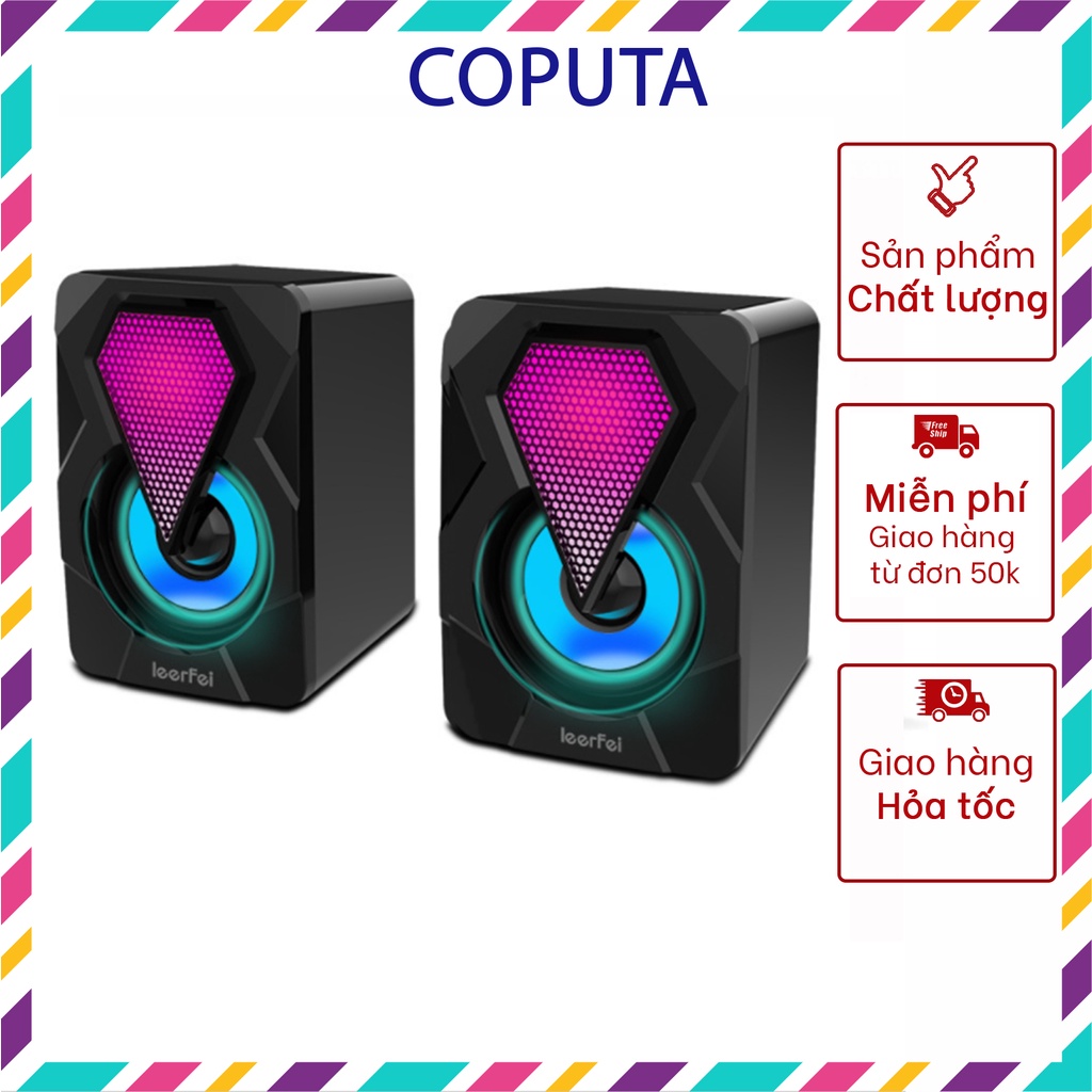 Loa vi tính mini Coputa Loa máy tính mini để bàn loa laptop Leerfei YST ...