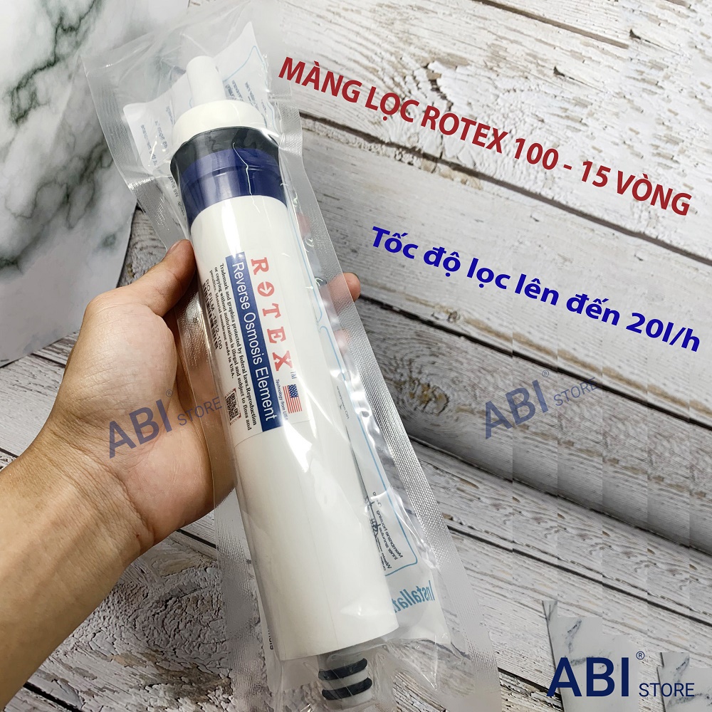 Màng lọc nước Rotex 100 xịn tốc độ lọc nhanh, màng thẩm thấu ngược 15 ...