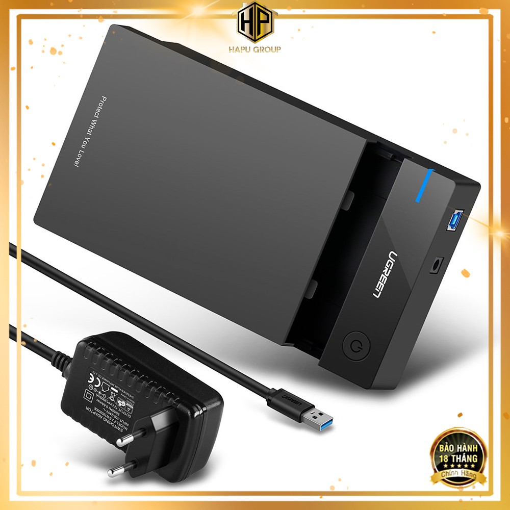 Ugreen 50422 - Hộp đựng ổ cứng 3.5 inch hỗ trợ 16TB chính hãng ...