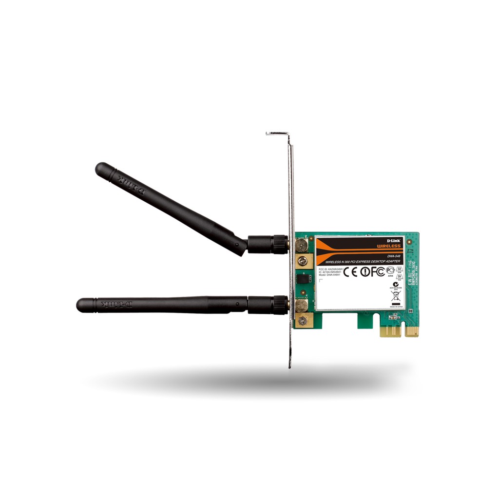 Card WIFI D-Link DWA 548 Chuẩn PCI Tốc Độ 300Mbps - Hàng Chính Hãng ...