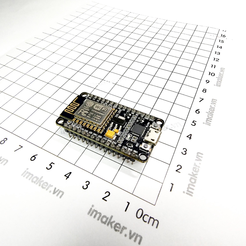 Module thu phát Wifi ESP8266 NodeMCU Lua CP2102 - Kit RF Thu Phát Wifi ...