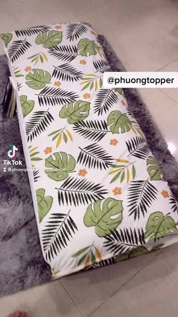 Bọc Nệm Topper Chuyên Dụng - 1m | 1m2 | 1m4 | 1m6 | 1m8 - Bọc kín nệm 2 ...