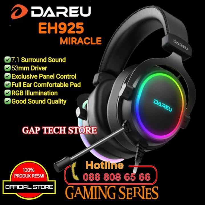 Tai Nghe DAREU EH925 RGB 7.1 - Hàng Chính Hãng | Shopee Việt Nam