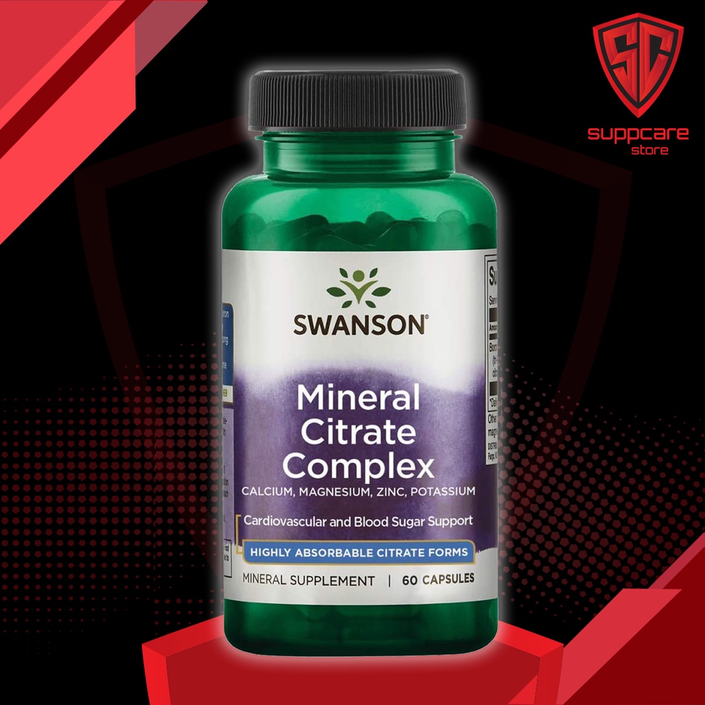 [CẬN DATE GIÁ RẺ] Khoáng Chất Tổng Hợp | Swanson Mineral Citrate ...